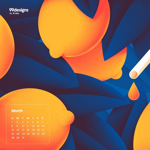 Designs | Multiple winners! Design a page for our 2023 calendar 💖 ...