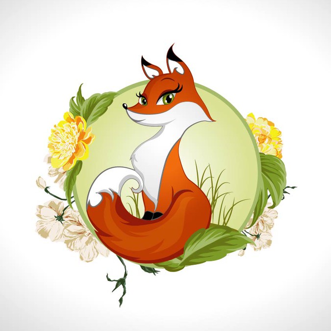 Design a fox illustration for Vegan Fox | Character or mascot contest