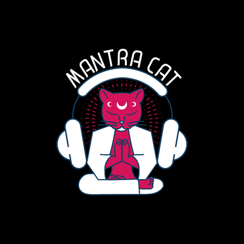 Designs | Mantra Cat // Music for Streamers | Logo design contest