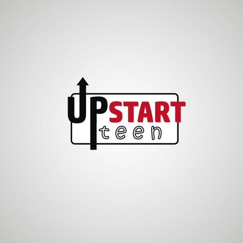 A bold and badass logo for Teen Upstart - a business hub for teens ...