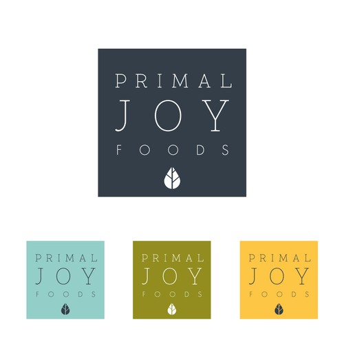 Create a luxurious and organic logo for Primal Joy Foods! | Logo design ...