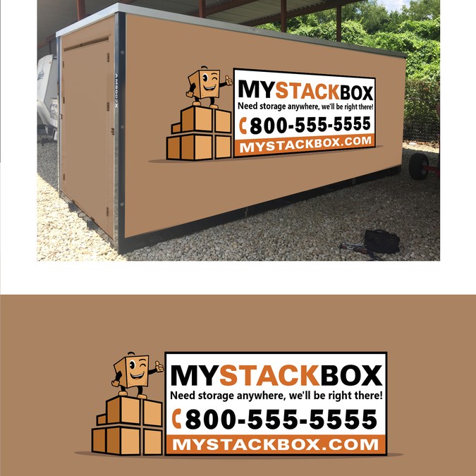 Create logo and slogan for portable storage container business | Logo ...