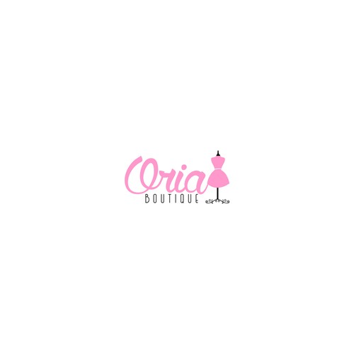 Create a feminine logo that illustrates a women in heels with a ...