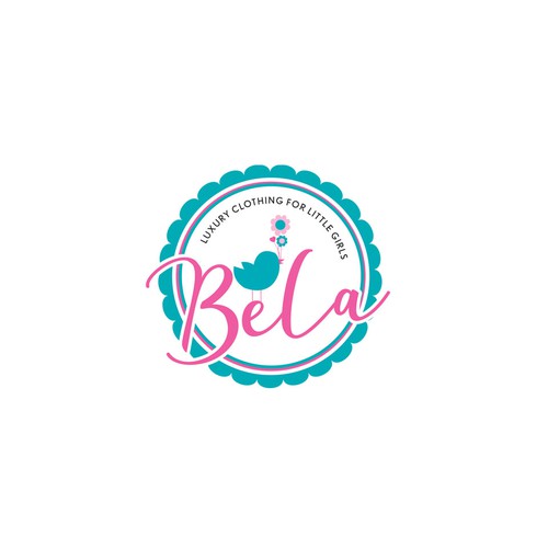 Design a cute logo for a clothing line for little girls | Logo design ...