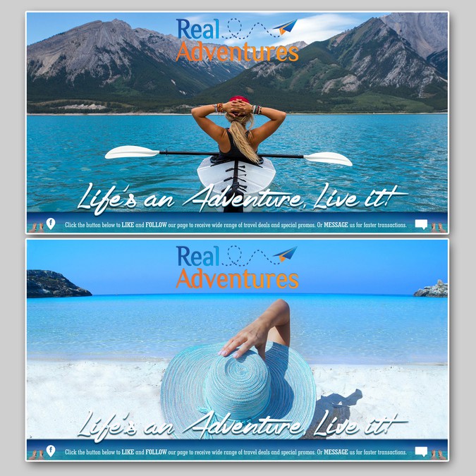 Design an eye-catching Facebook Ad for Travel Deals & Specials | Banner ...