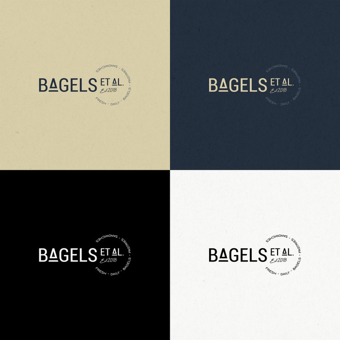 Create the best, most unique bagel brand! | Logo & brand identity pack ...