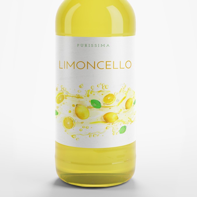 Limoncello liqueur label | Logo design contest