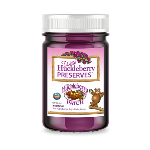Designs | design a label for Wild Huckleberry Preserves! Unique product ...