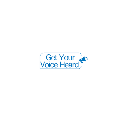 Logo for new business brand 'Get Your Voice Heard' | Logo design contest