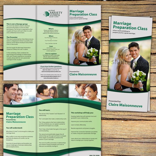 Designs | Brochure design for a Marriage Preparation Class | Brochure ...