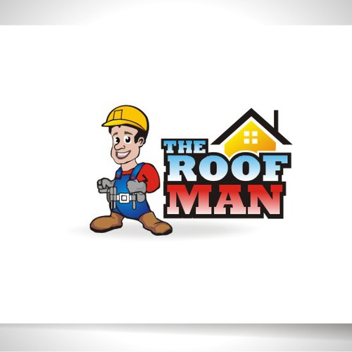 logo for The Roof Man | Logo design contest
