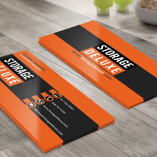 Business card designs for Storage Deluxe | Business card contest