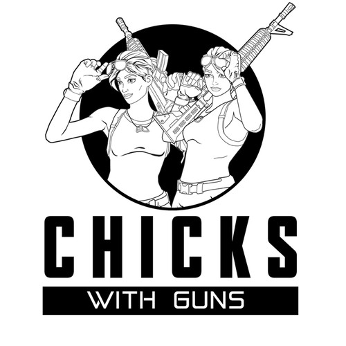 Chicks with Guns | Logo design contest