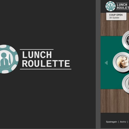 Lunch Roulette needs a new logo | Logo design contest