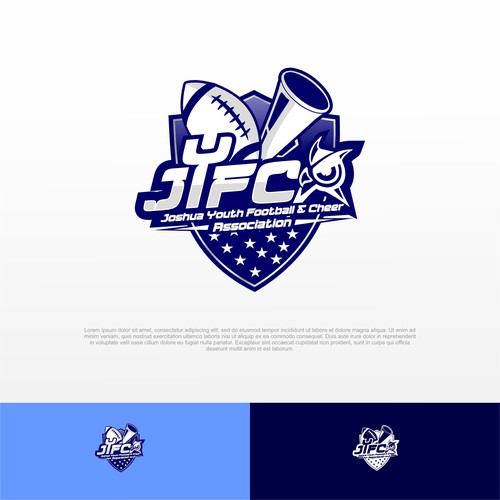 Designs | Joshua Youth Football & Cheer Logo | Logo design contest