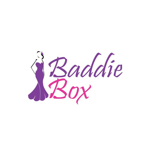 Create an enticing feminine logo for the next big subscription service ...