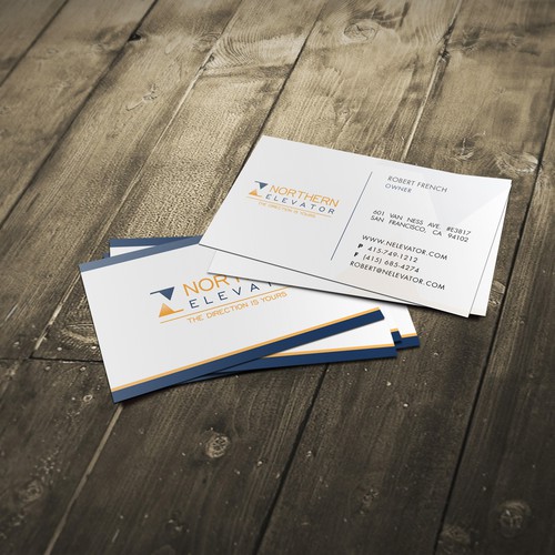 Northern Elevator Business Card Custom Design | Business card contest