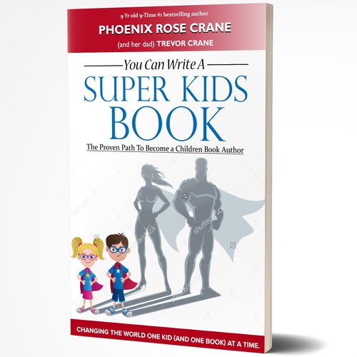 Designs | How To Write A Super Kids Book | Book cover contest