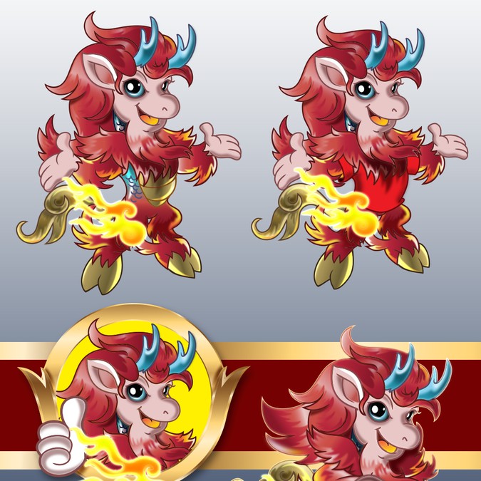 Theme Park Mascot - Kirin/Qilin - the myth animal | Character or mascot ...
