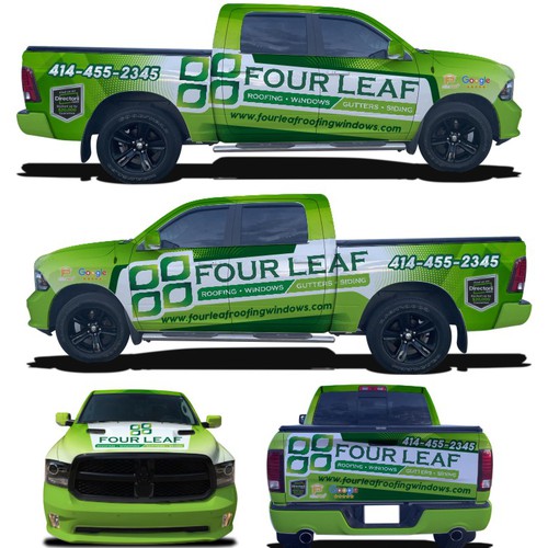 Designs | MUST STANDOUT! 2017 Dodge Ram Sport Truck Wrap the truck is ...