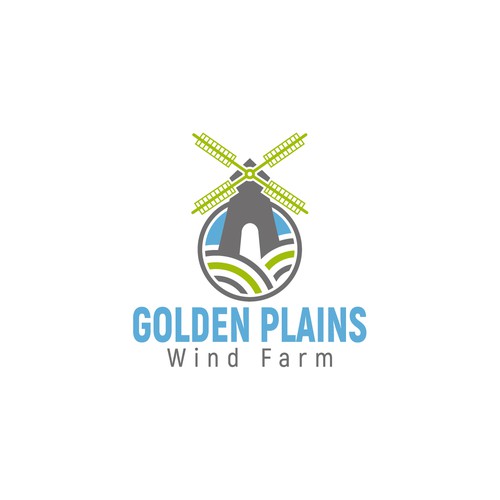 Clean energy and innovation: design a wind farm logo | Logo design contest
