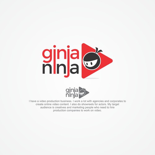 Ginja Ninja Logo Ginga Ninja Short Sleeve — Jack Knife Studio