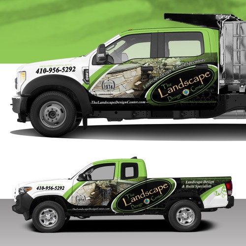 Bright, Clean, Elegant Wrap for an established Landscape Design/Build ...
