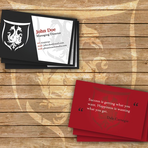 Business cards for a video game company! | Stationery contest