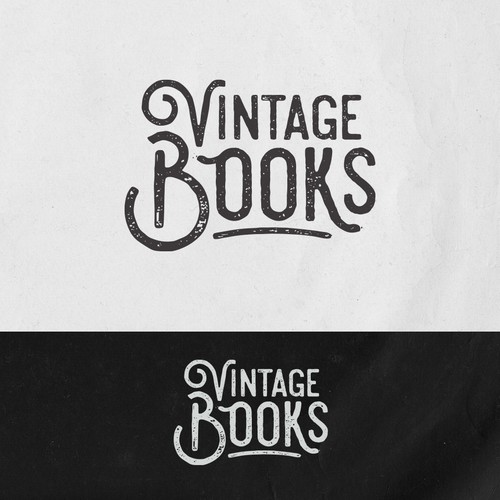 Designs | Discover the Timeless Charm of Vintage Books | Logo design ...