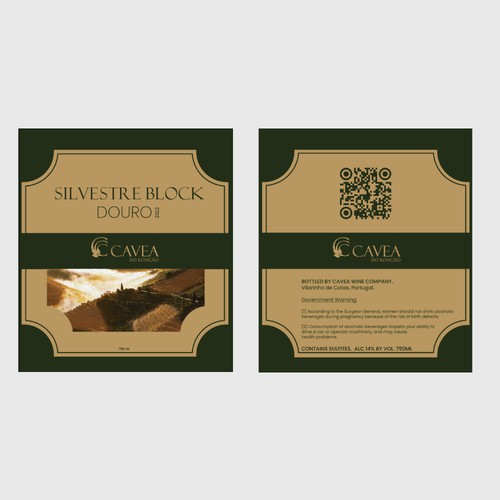 Designs | Wine Label | Concours: Étiquette produit