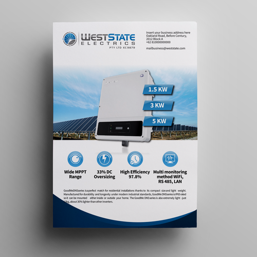 Designs | Solar System Sales Flyer | Postcard, flyer or print contest