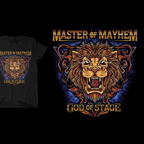 Master of mayhem - illustration needed for a t-shirt | T-shirt contest