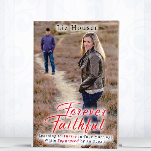 Create a real life book cover for a faithful love story | Book cover ...