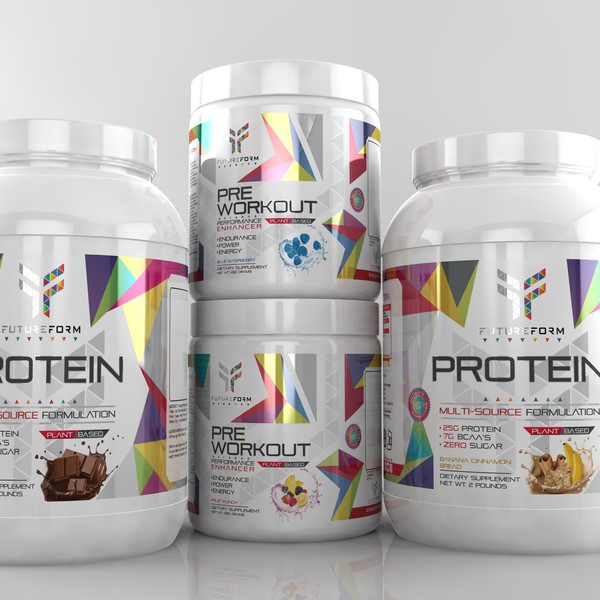 Clean supplement design for bottle label – noorish: mood formula ...