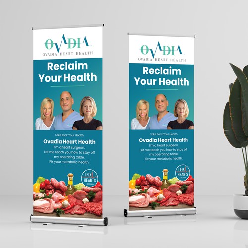 Designs | Create a banner for a heart surgeon that is saving people's ...