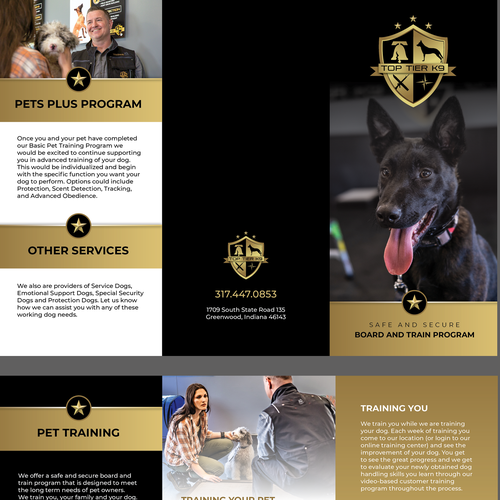 Designs | Dog Training Brochure | Brochure contest