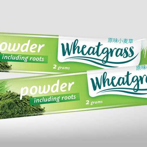 Create a Eye-catching Packaging design for wheatgrass | Product ...
