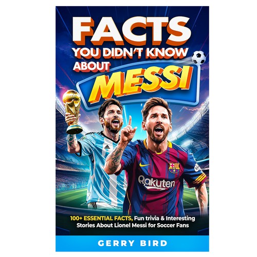Designs | Soccer Facts Book Cover for Kids 8-12 | Book cover contest