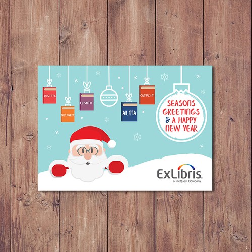 Create a non-religious Christmas card | Postcard, flyer or print contest