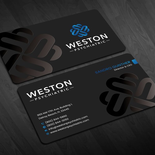 Designs | Design a professional business card for mental health ...