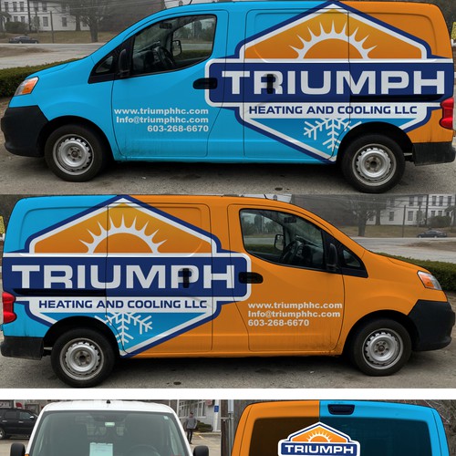 Designs | Hvac van wrap | Car, truck or van wrap contest