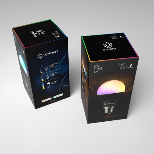 Designs | We need to create a sophisticated package for smart lamps ...