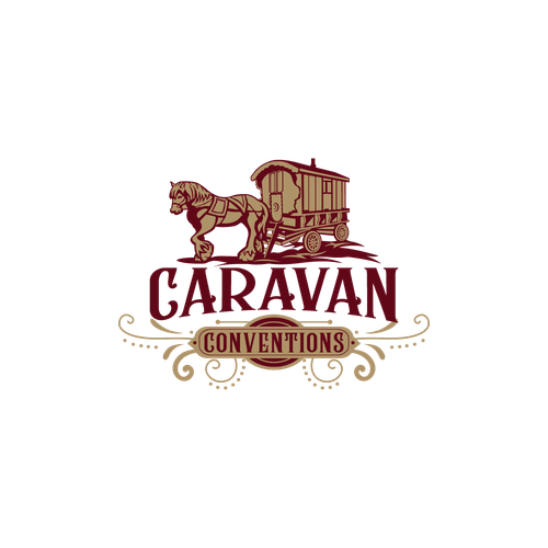 Gypsy Caravan Logo Clarke Hutton, 'Gypsy Caravan' – NewArtCards