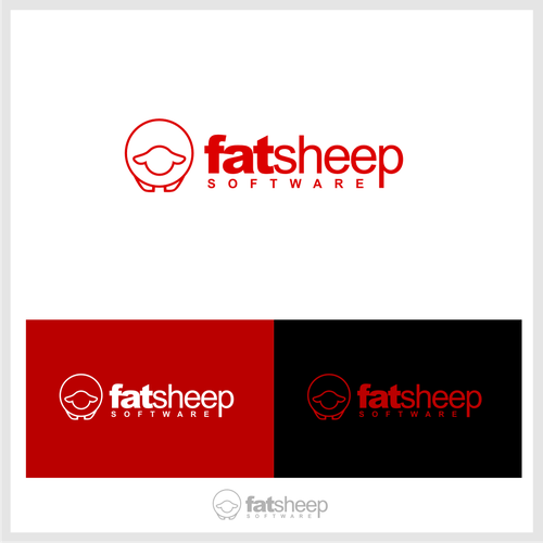 logo for Fat Sheep Software | Logo design contest