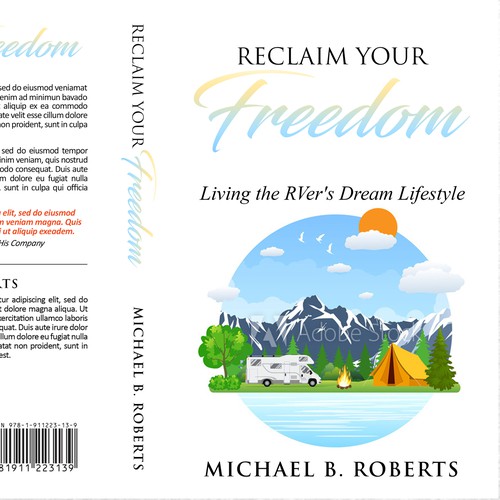 Designs | Reclaim your freedom | Book cover contest