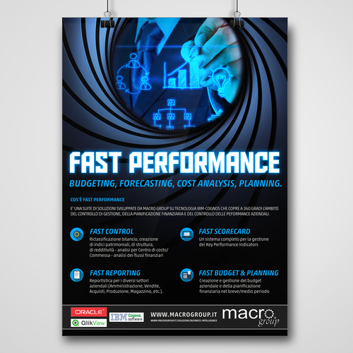 Promote a performance management software solution | Poster contest