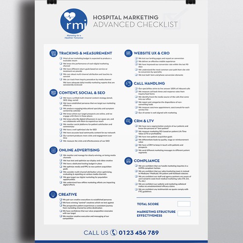 Create an interesting, creative poster out of a checklist spreadsheet ...