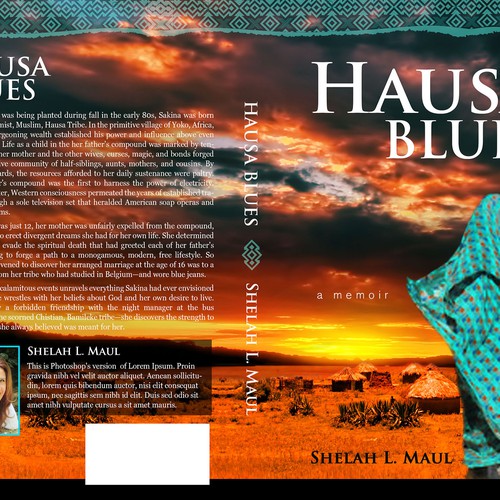 Create a striking book cover design for a memoir | Book cover contest