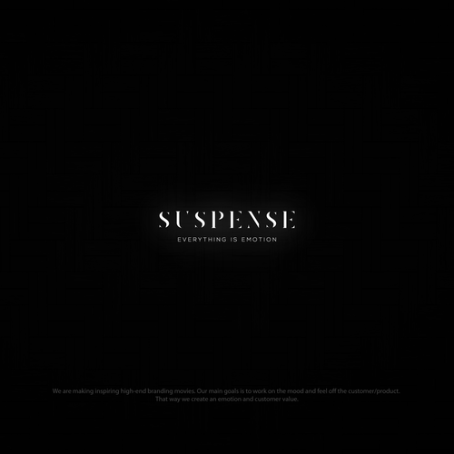 SUSPENSE | Films - Looking for a personal designer! Start with a Logo ...