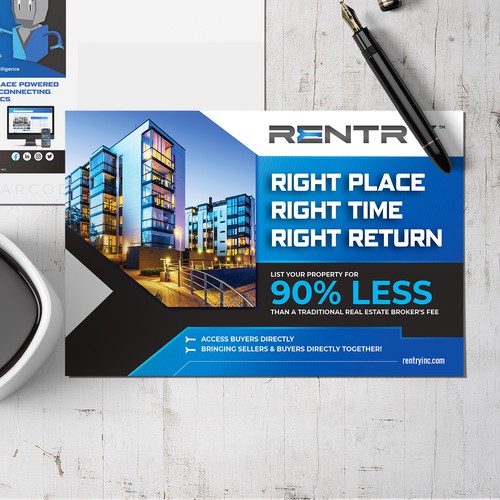 Designs | RENTRY Sellers Postcard | Postcard, flyer or print contest